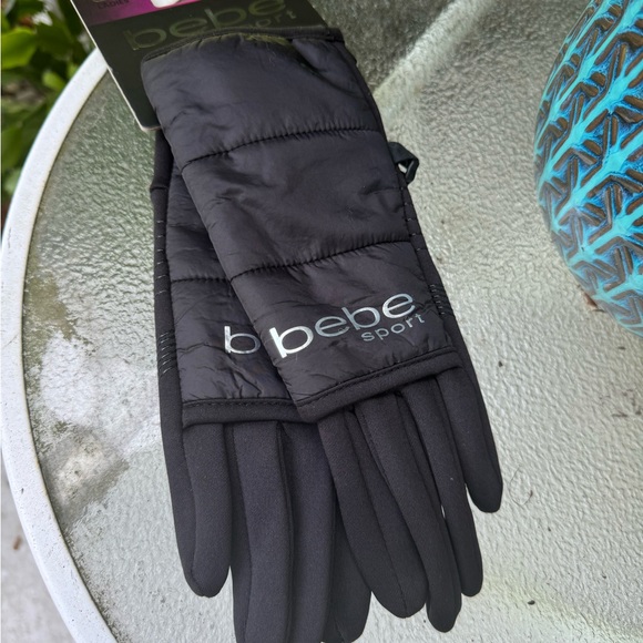 bebe | Accessories | New Lxl Bebe Sport Gloves Black Touch Screen ...